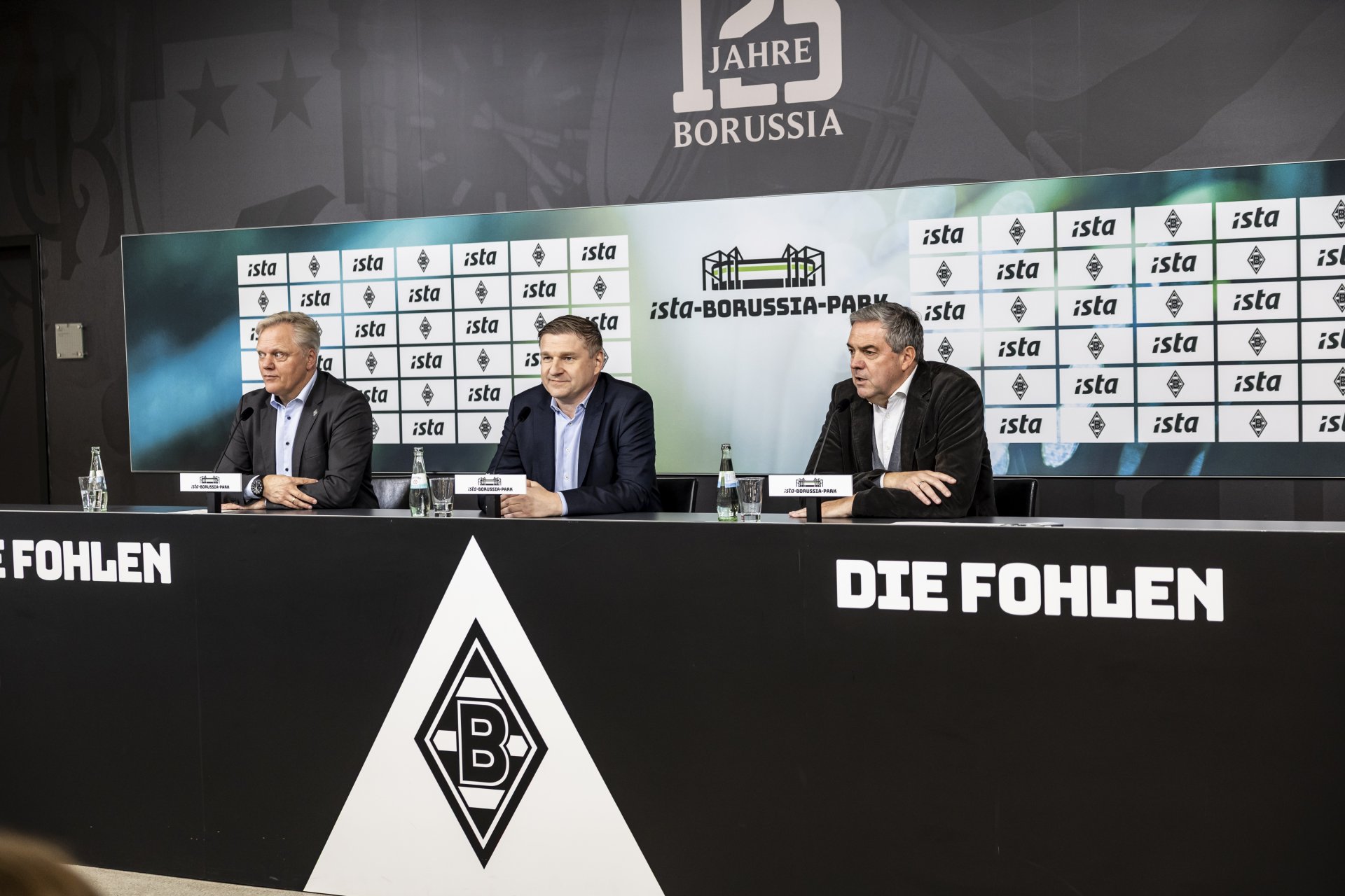 Pressekonferenz zur neuen Namenspartnerschaft mit ista - FohlenTV